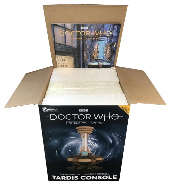 Doctor Who 9th & 10th Tardis Console Eaglemoss Boxed Model Issue #9 ...