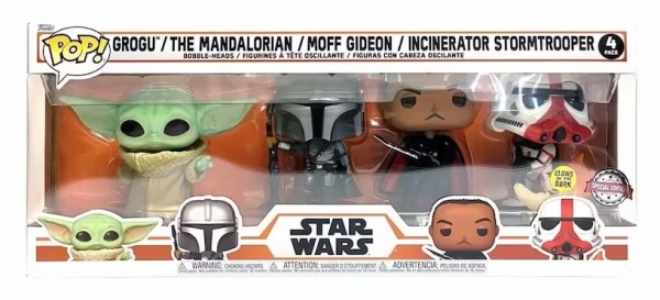 Star Wars Funko Pop Mandalorian Holiday Gift Set - Serving Who fans and ...