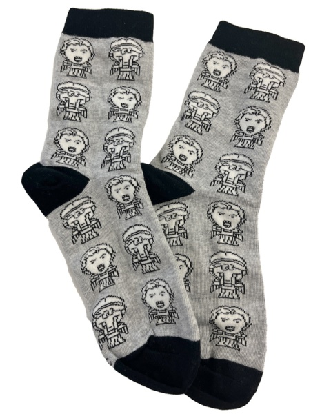 Doctor Who Chibi Weeping Angel Socks - Adults One Size 6-11 - Serving ...