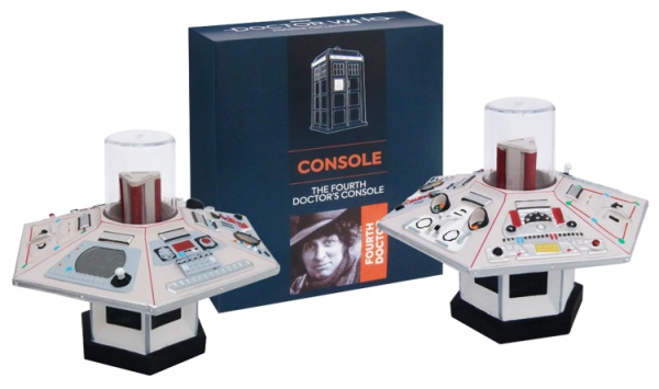 Doctor Who Tardis Console Model 4th Doctor Tom Baker Eaglemoss Boxed ...