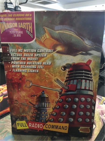 Doctor Who Invasion Earth 12 inch RC Dalek - Serving Who fans and ...