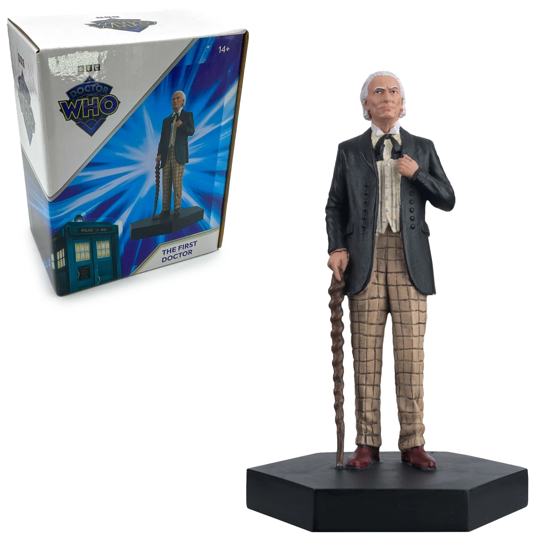 Doctor Who Figure First Doctor William Hartnell Eaglemoss Boxed Model ...