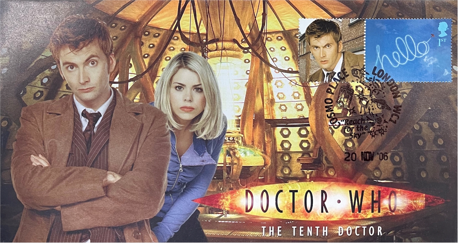 Doctor Who 2006 Series 2 Launch The Tenth Doctor Collectors Stamp Cover ...
