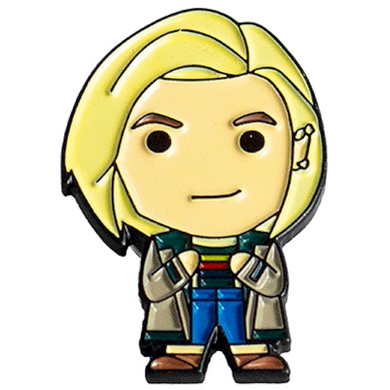 Doctor Who 13th Doctor Chibi Style Pin Badge - Serving Who fans and ...