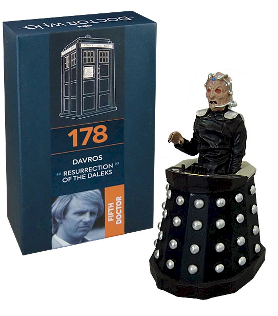 Doctor Who Figure Davros Eaglemoss Boxed Model Issue #178 - Serving Who ...