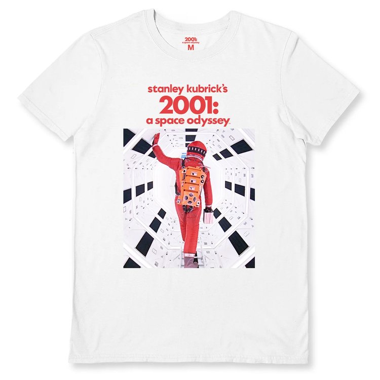 2001: A Space Odyssey 'Astronaut' White Adult T-Shirts - Serving Who ...