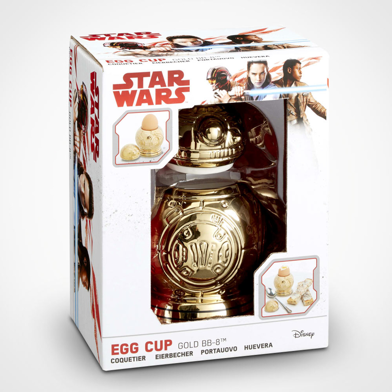 Star Wars Gold Egg Cup Cool BB-8 Design - Serving Who fans and ...