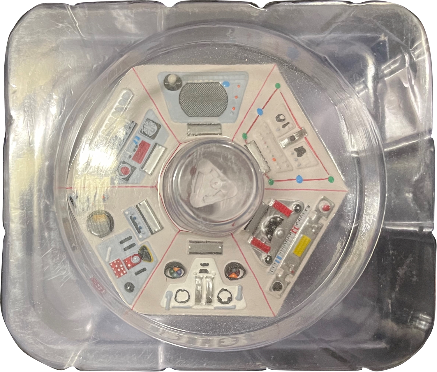 Doctor Who Tardis Console Model 4th Doctor Tom Baker Eaglemoss Boxed ...