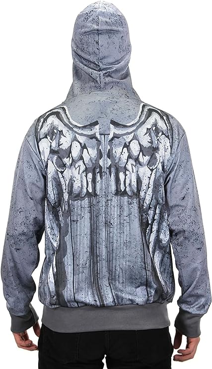 Doctor Who Weeping Angel Zipped Hoodie - Serving Who fans and ...
