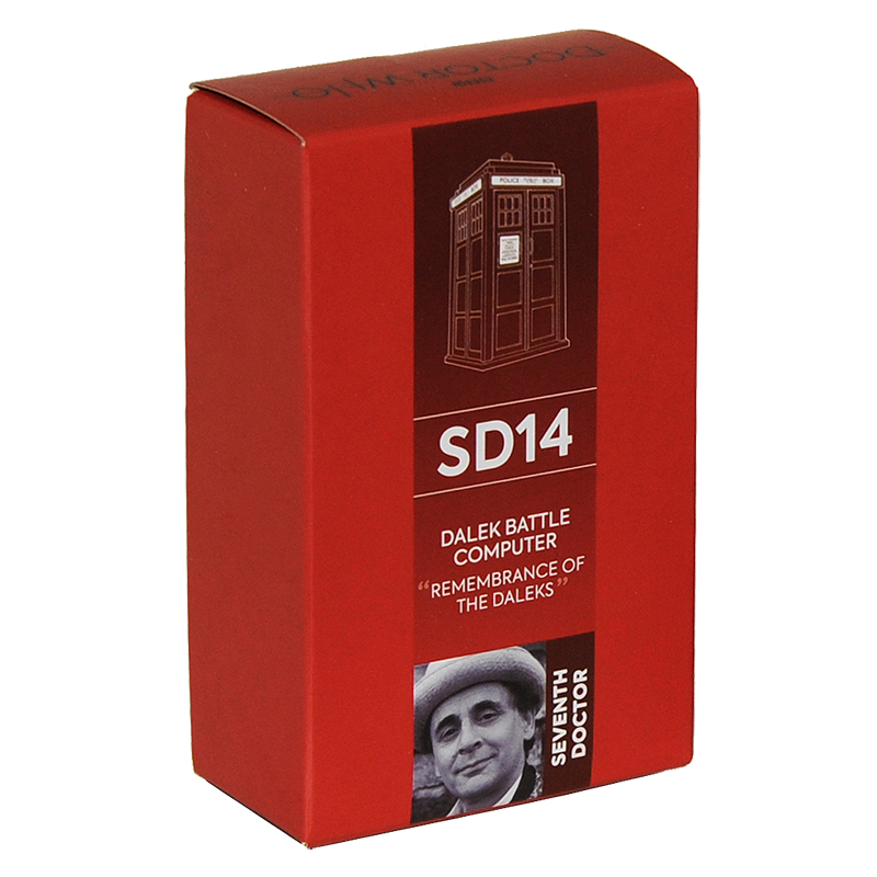 Doctor Who Figure Battle Computer Dalek Eaglemoss Boxed Model Issue # ...