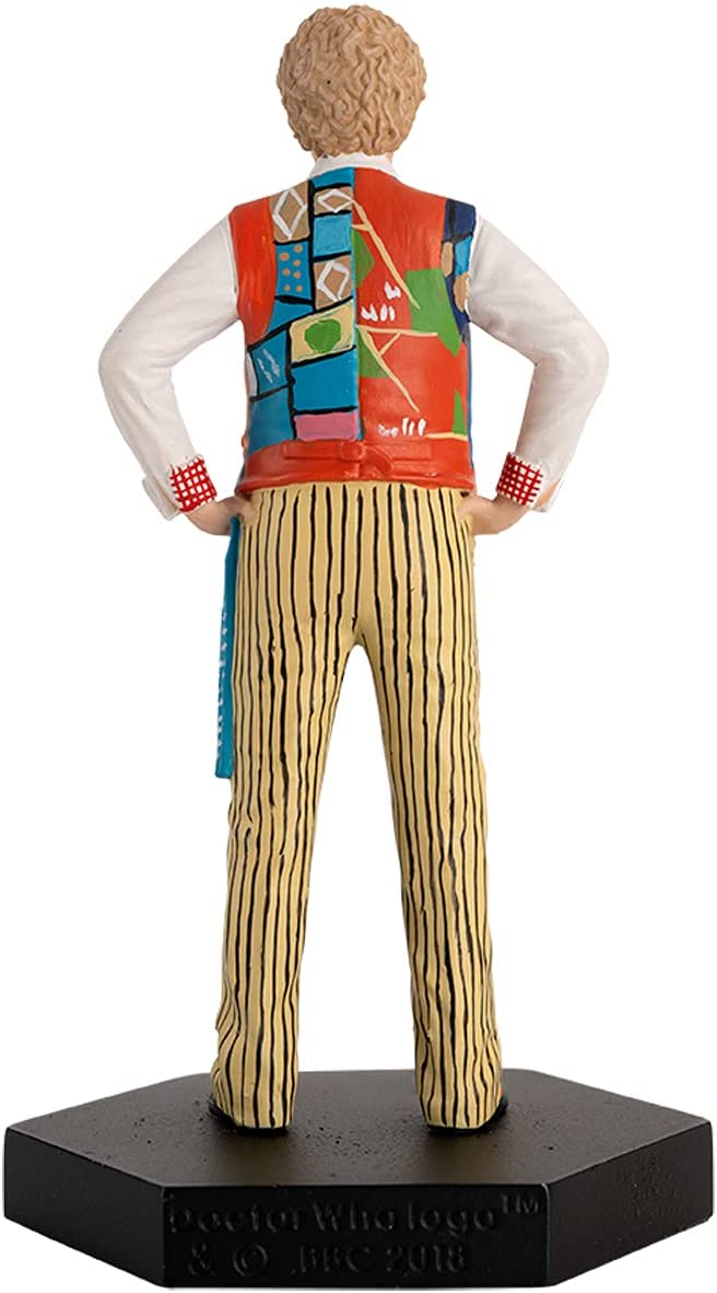 Doctor Who Companion Figure Set The 6th Doctor & Peri Brown Eaglemoss ...