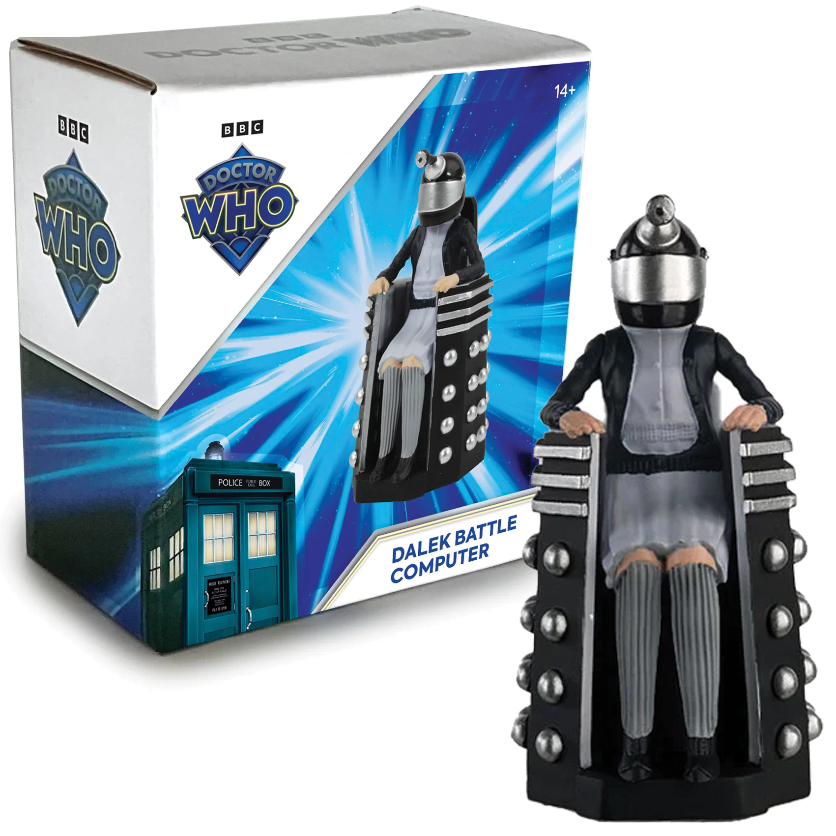 Doctor Who Figure Battle Computer Dalek Eaglemoss Boxed Model Issue # ...