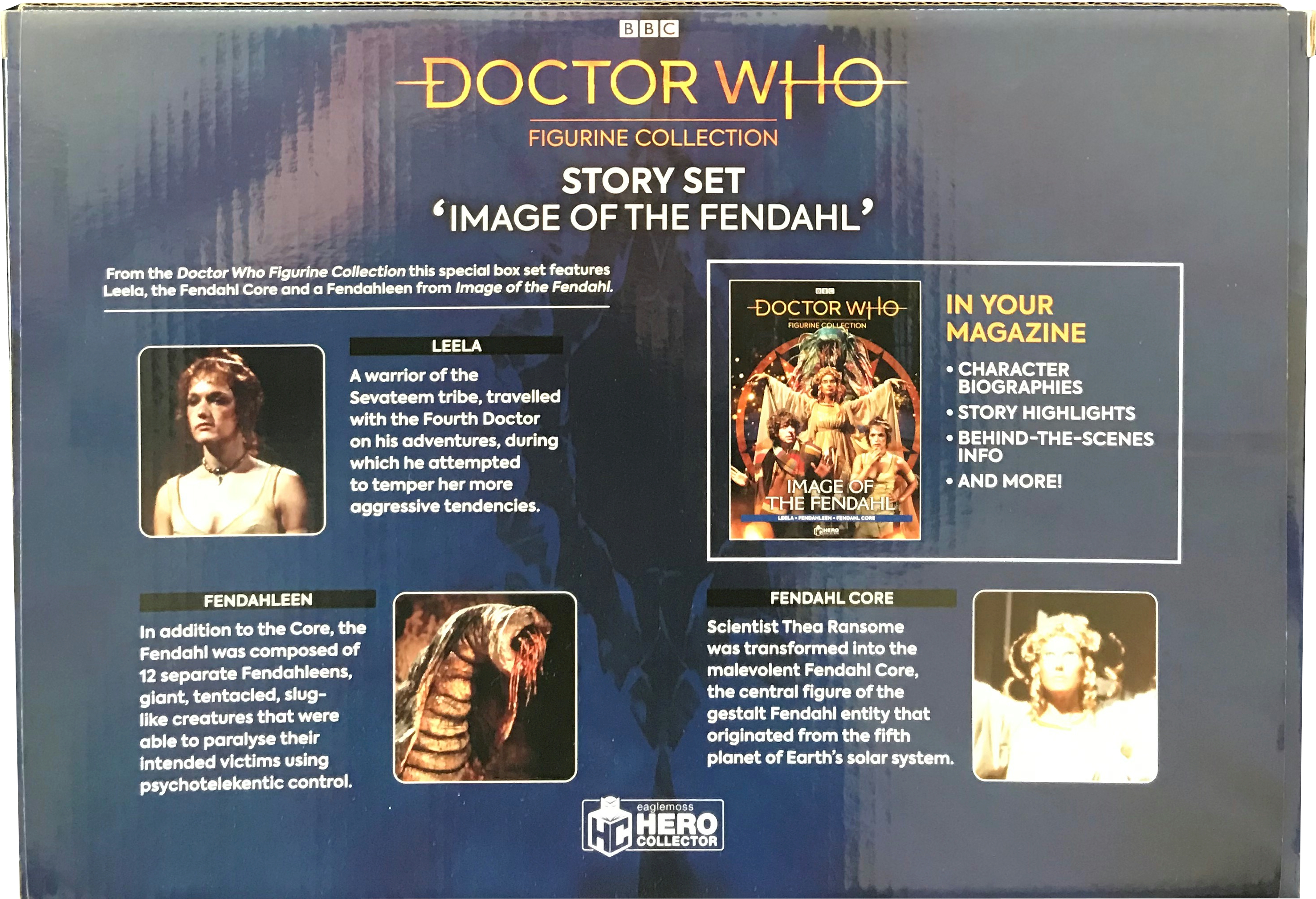 Doctor Who Image of the Fendahl Eaglemoss Figure Box Set - Serving Who ...