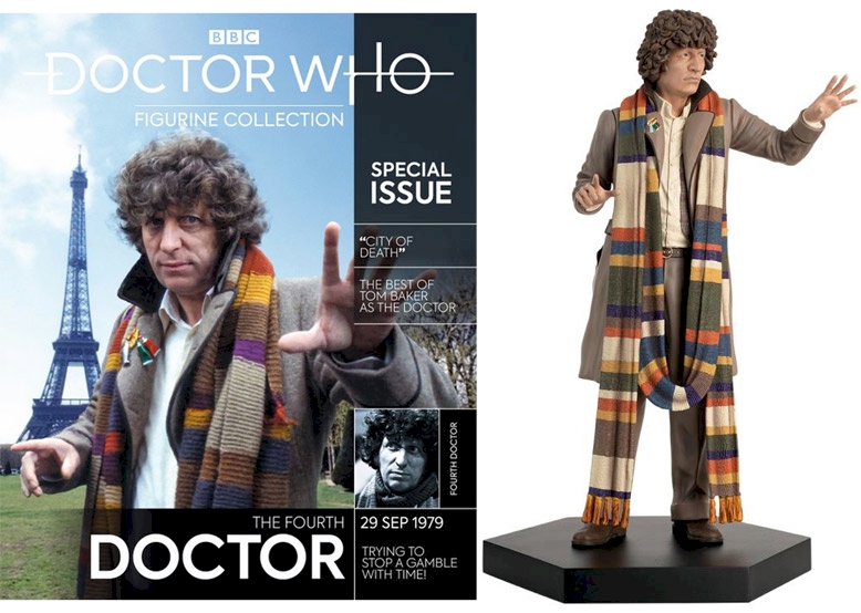 Doctor Who Eaglemoss MEGA Figure Fourth Doctor Tom Baker #9 - Serving ...