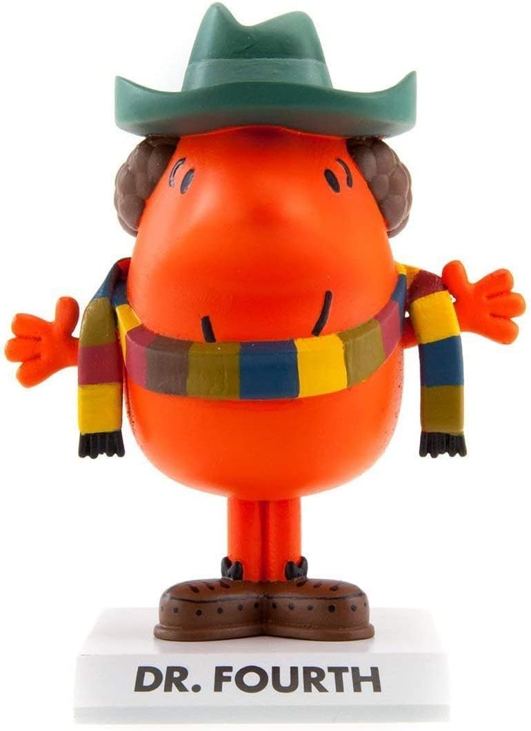 Doctor Who Mr Men Set of Four Figures - 1st, 4th, 11th & 12th Doctors ...