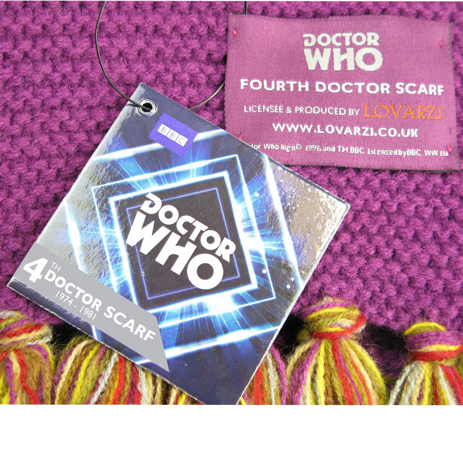 Fourth Doctor Who Scarf Tom Baker Legendary & Practical - Serving Who ...