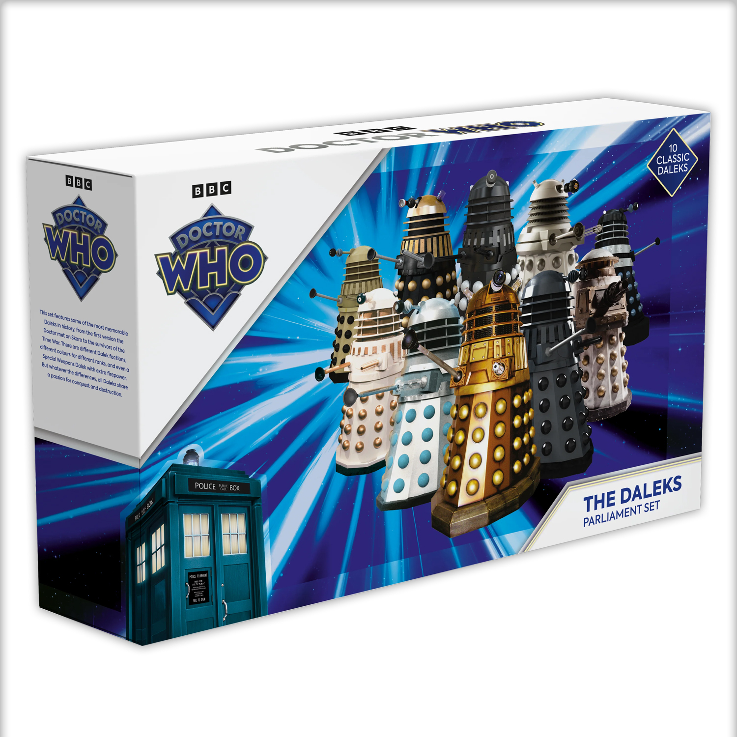 Doctor Who Dalek Figure Parliament Master Replicas Box Set - Serving ...
