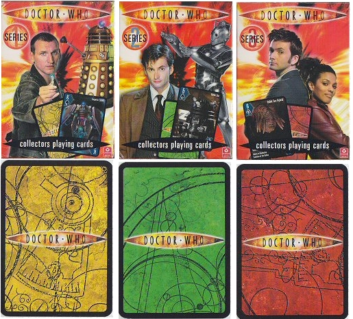 Doctor Who Uncut Playing Card Production Sheets - Serving Who fans and ...