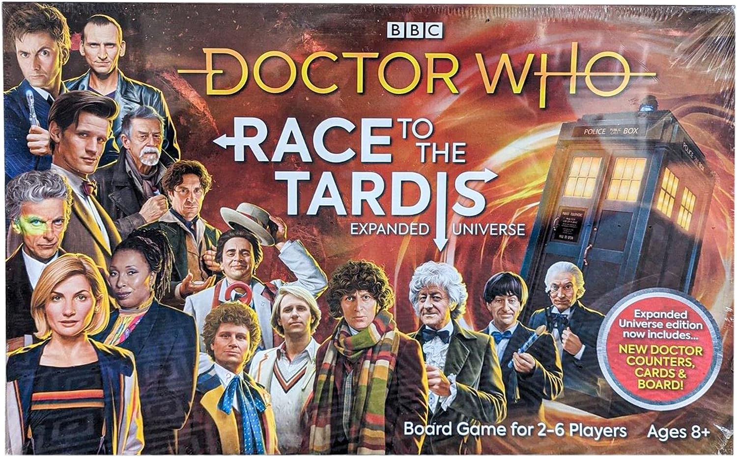 Doctor Who Race to The Tardis Expanded Universe Board Game - Serving ...