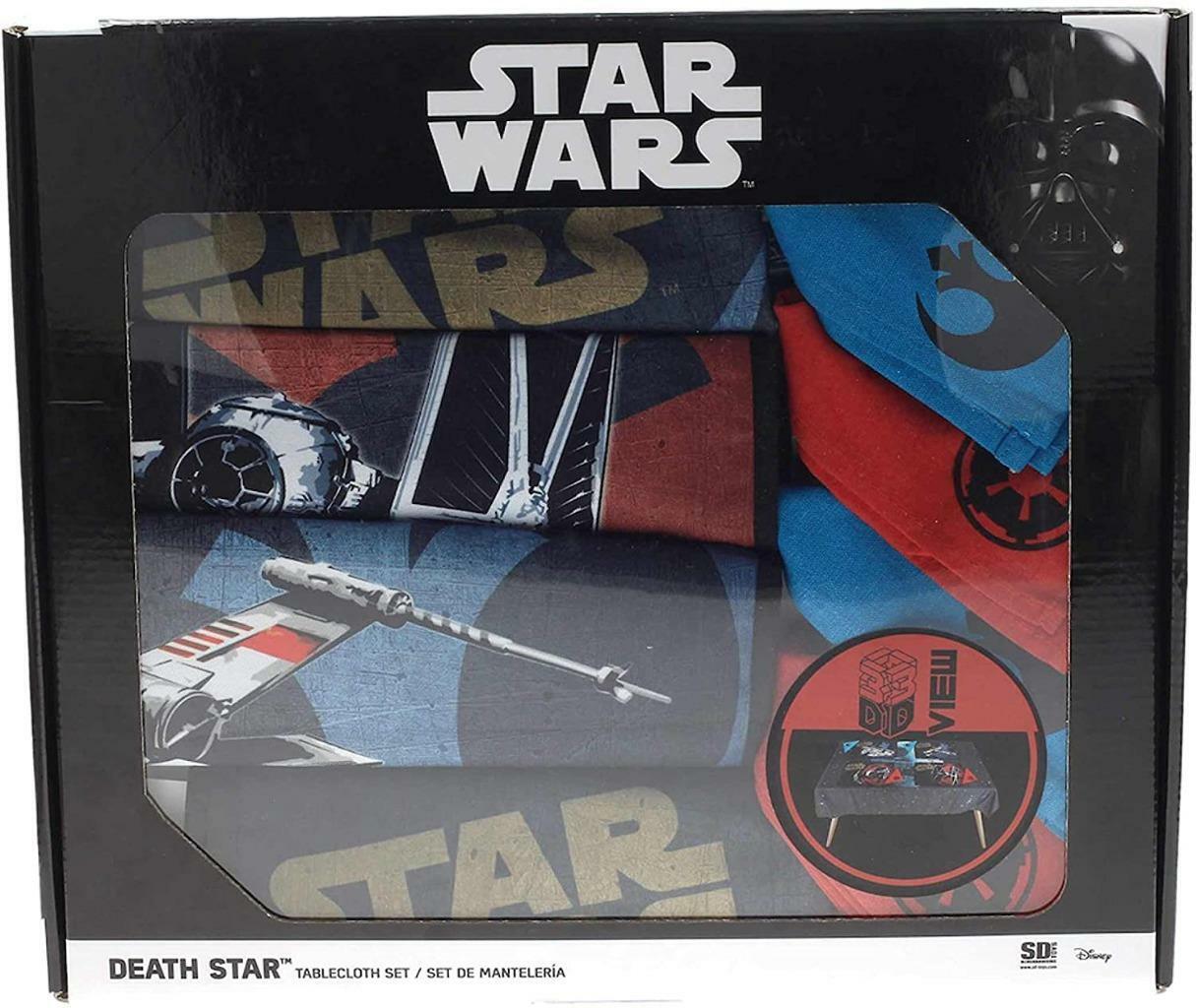 Star Wars Death Star Tablecloth Napkins & Placemats - Serving Who fans ...