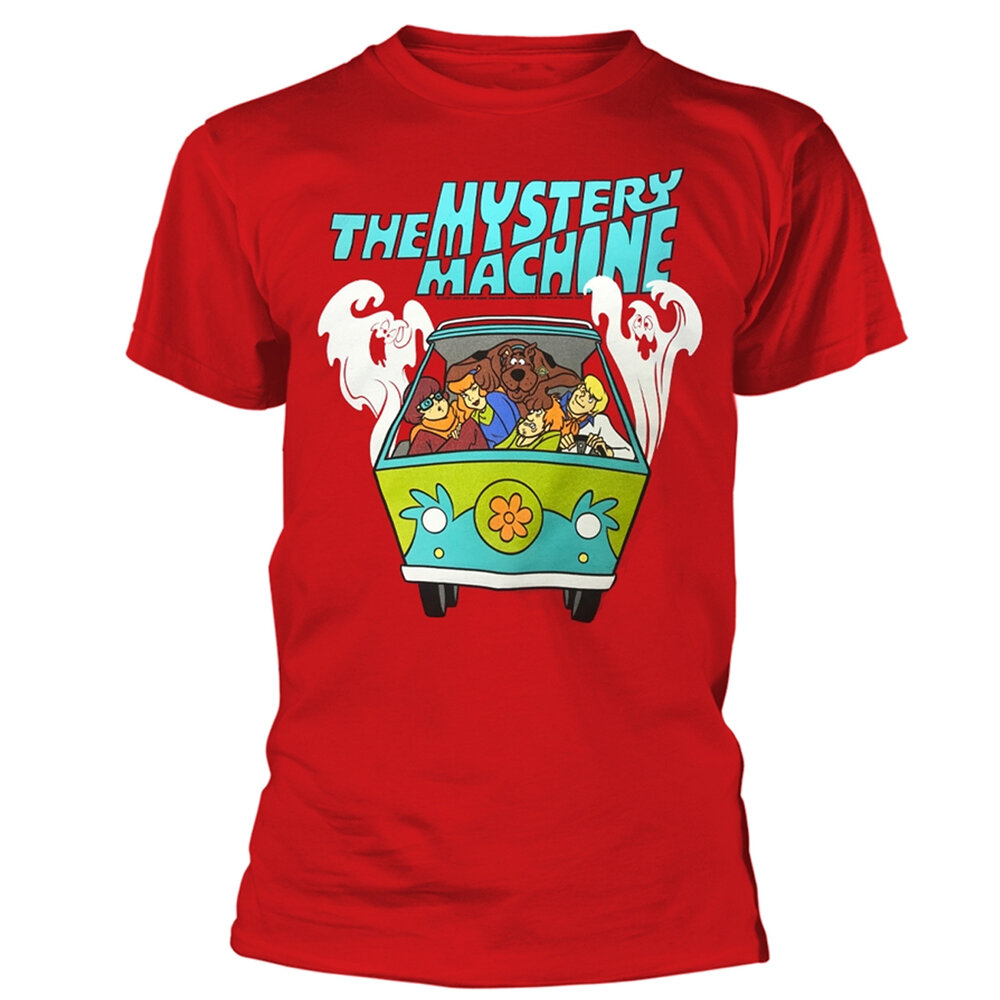 Scooby-Doo 'Mystery Machine' Red Adult T-Shirts - Serving Who fans and ...