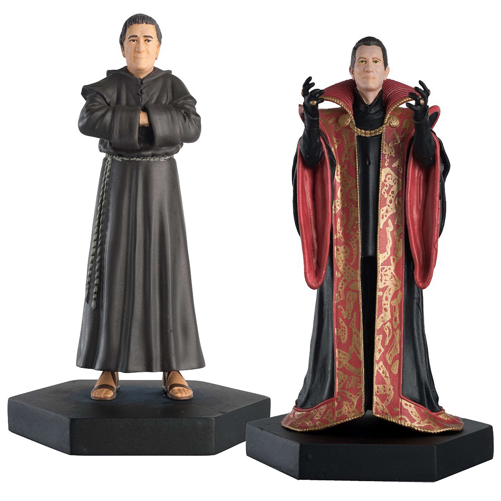 Doctor Who Figure Set The Monk and The Master Eaglemoss Time Lord Box ...