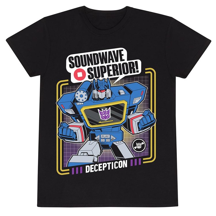 Transformers 'Decepticon' Black Adult T-Shirts - Serving Who fans and ...