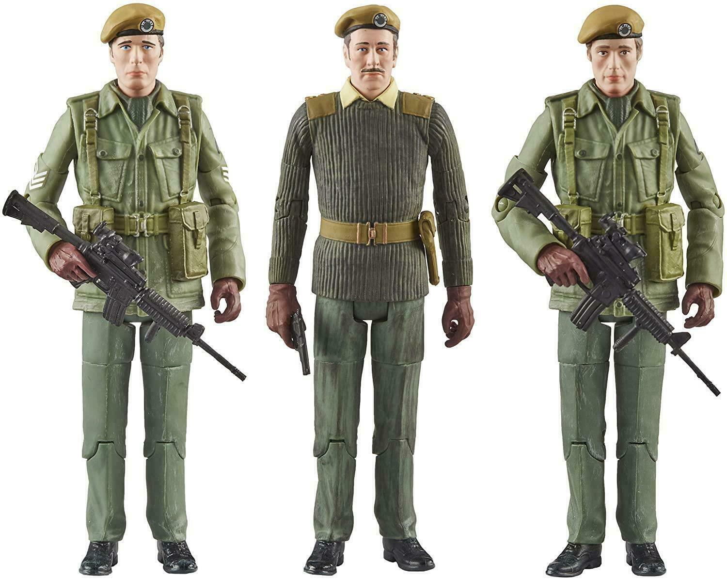 Doctor Who U.N.I.T Action Figures 1971 The Claws Of Axos Collectors Set ...