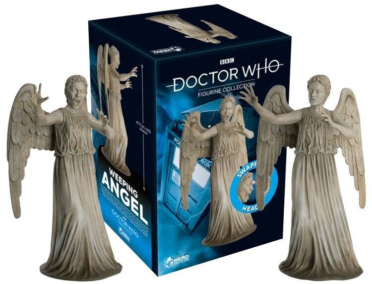 Doctor Who Eaglemoss MEGA Figure Weeping Angel Eaglemoss #7 - Serving ...