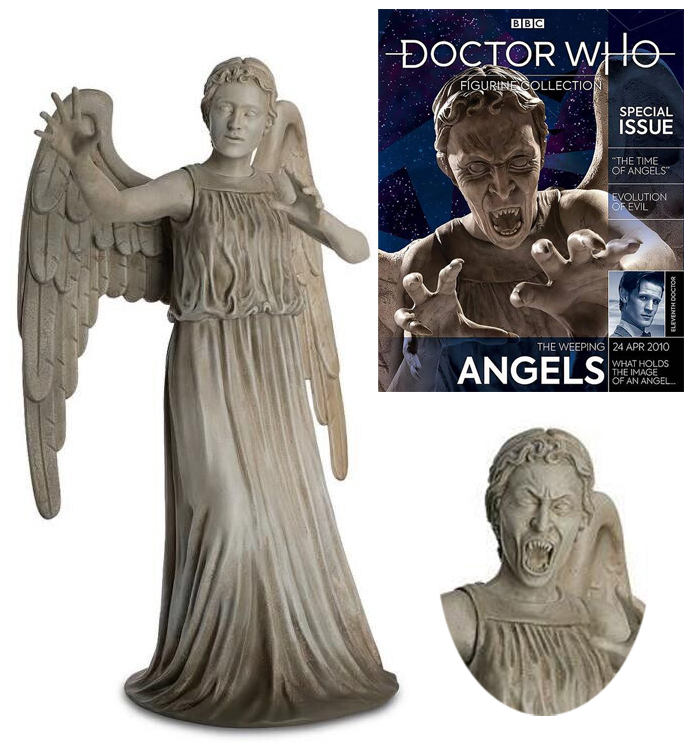 Doctor Who Eaglemoss MEGA Figure Weeping Angel Eaglemoss #7 - Serving ...