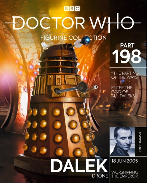 Doctor Who Figure Weapon Security Drone Dalek Eaglemoss Boxed Model ...