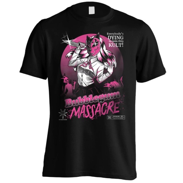 Pinku Kult 'Scream Queen' Black Adult T-Shirts - Serving Who fans and ...